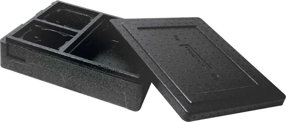 Thermo Box 400 x 325 x 110 mm Black, 6 pcs/box (6 x 1 pcs) | Duni ...