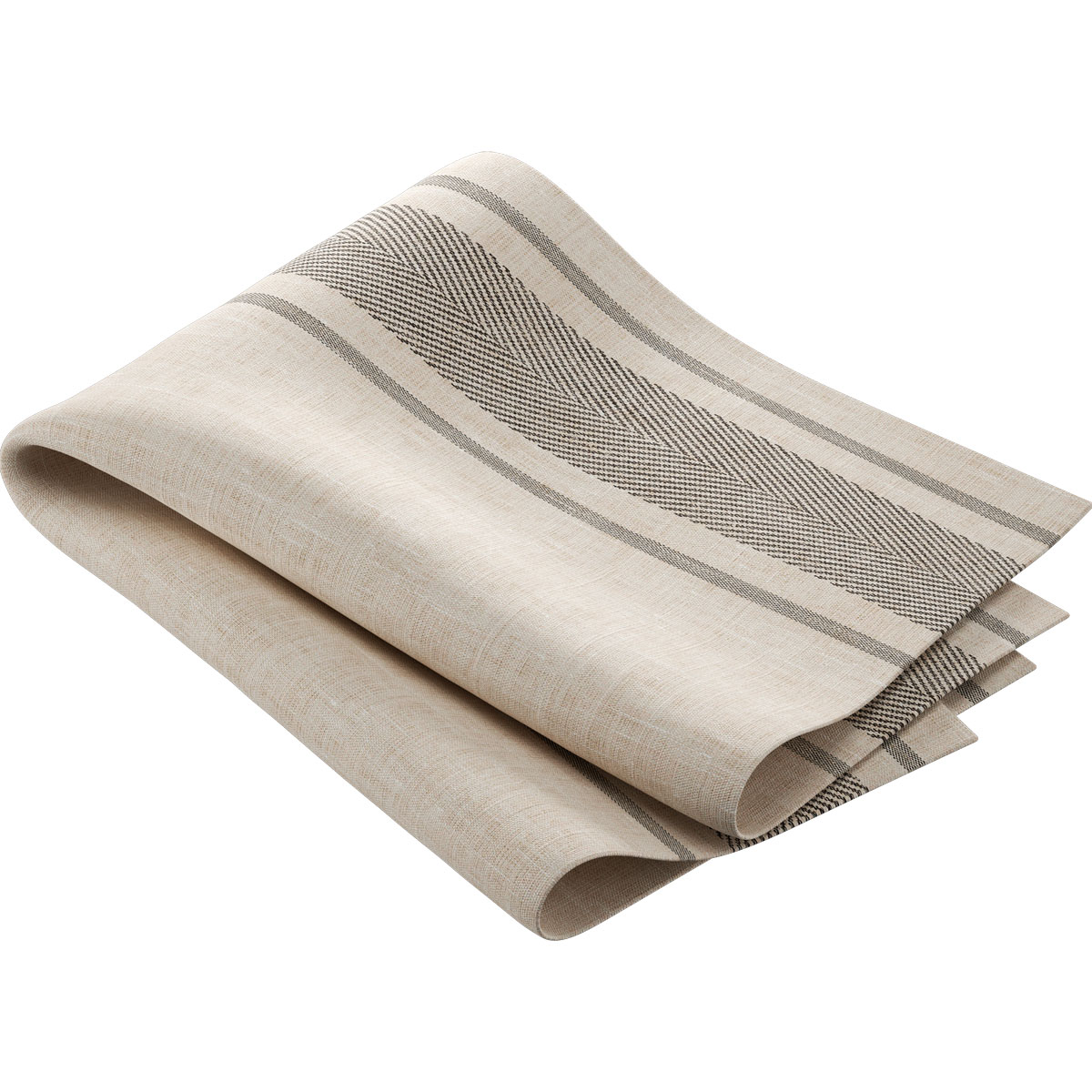 Towel Napkin 38 x 54 cm Towel Napkin Malia Black, 200 St/kart (4 x 50 ...