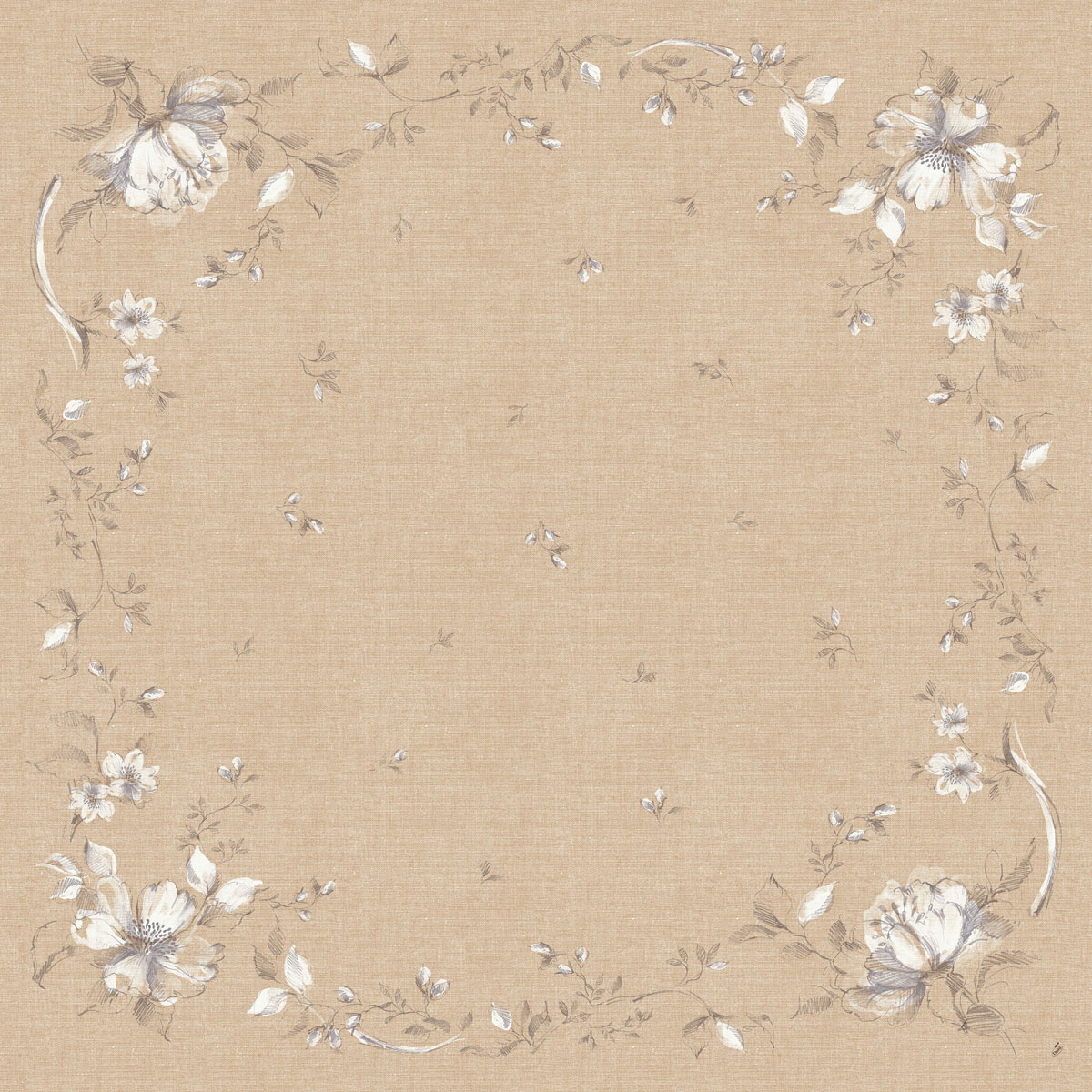 Dunicel® Slipcover 84 x 84 cm Floris, 100 pcs/box (5 x 20 pcs) | Duni ...