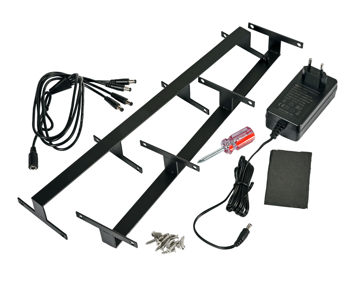 LED Charging Station, 48 pcs 430 x 305 Black, 1 pcs/box (1 x 1 pcs ...
