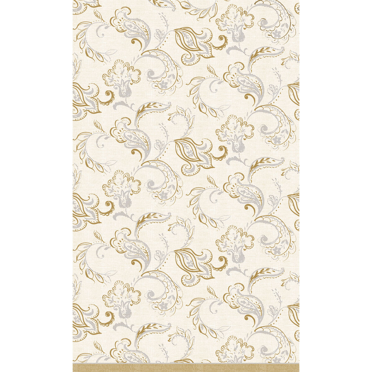 Dunicel® Tablecover 138 x 220 cm Golden Grace Cream, 5 pcs/box (5 x 1 ...