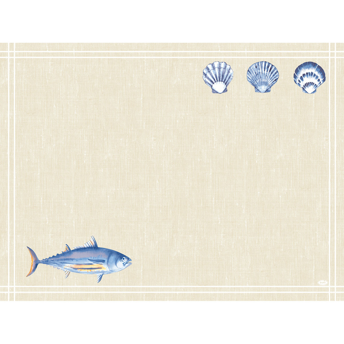 Dunicel® Placemat 30 x 40 cm Tide, 500 pcs/box (5 x 100 pcs) | Duni Global