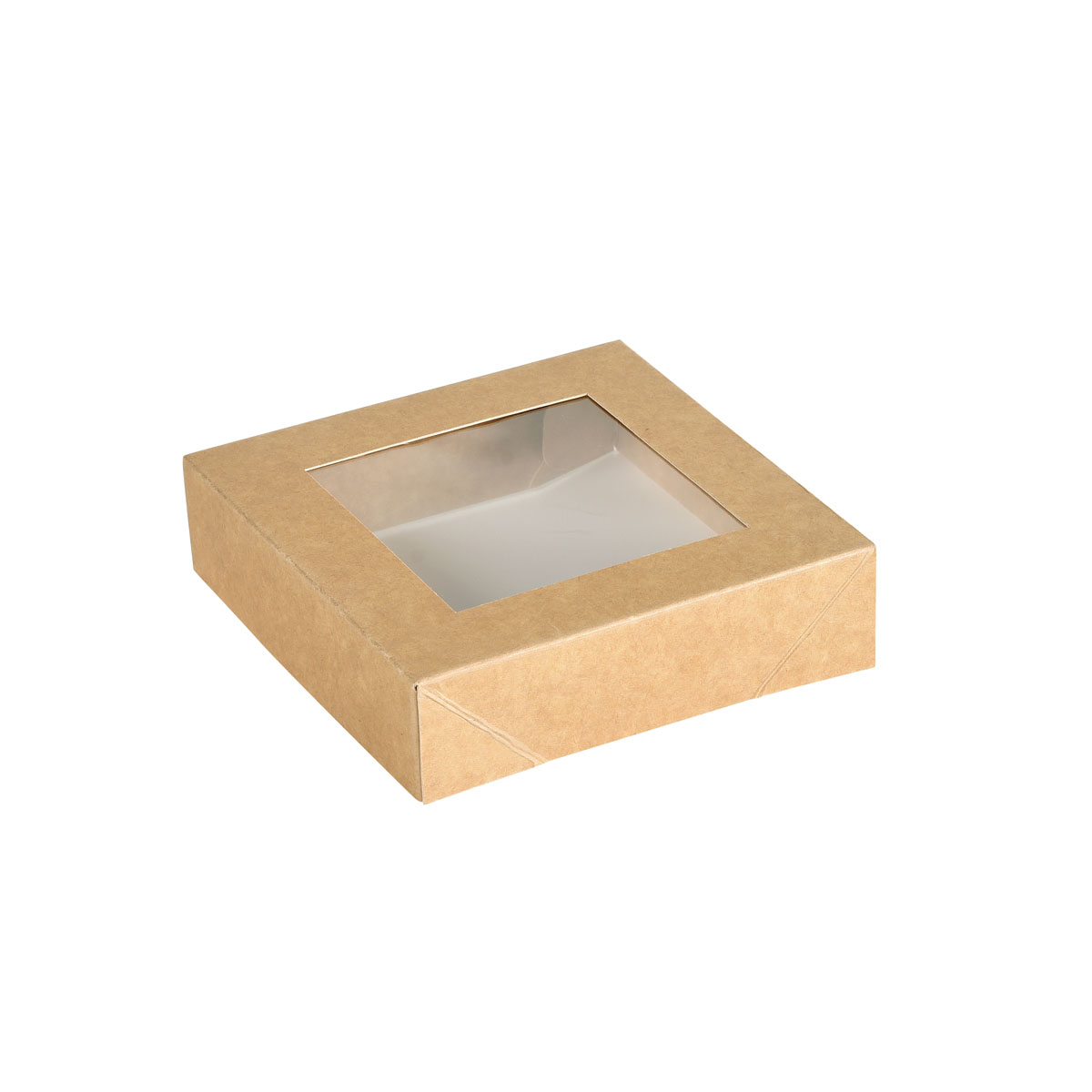 Viking Cube Lid with window 510/820 ml Brown, 300 pcs/box (1 x 300 pcs ...