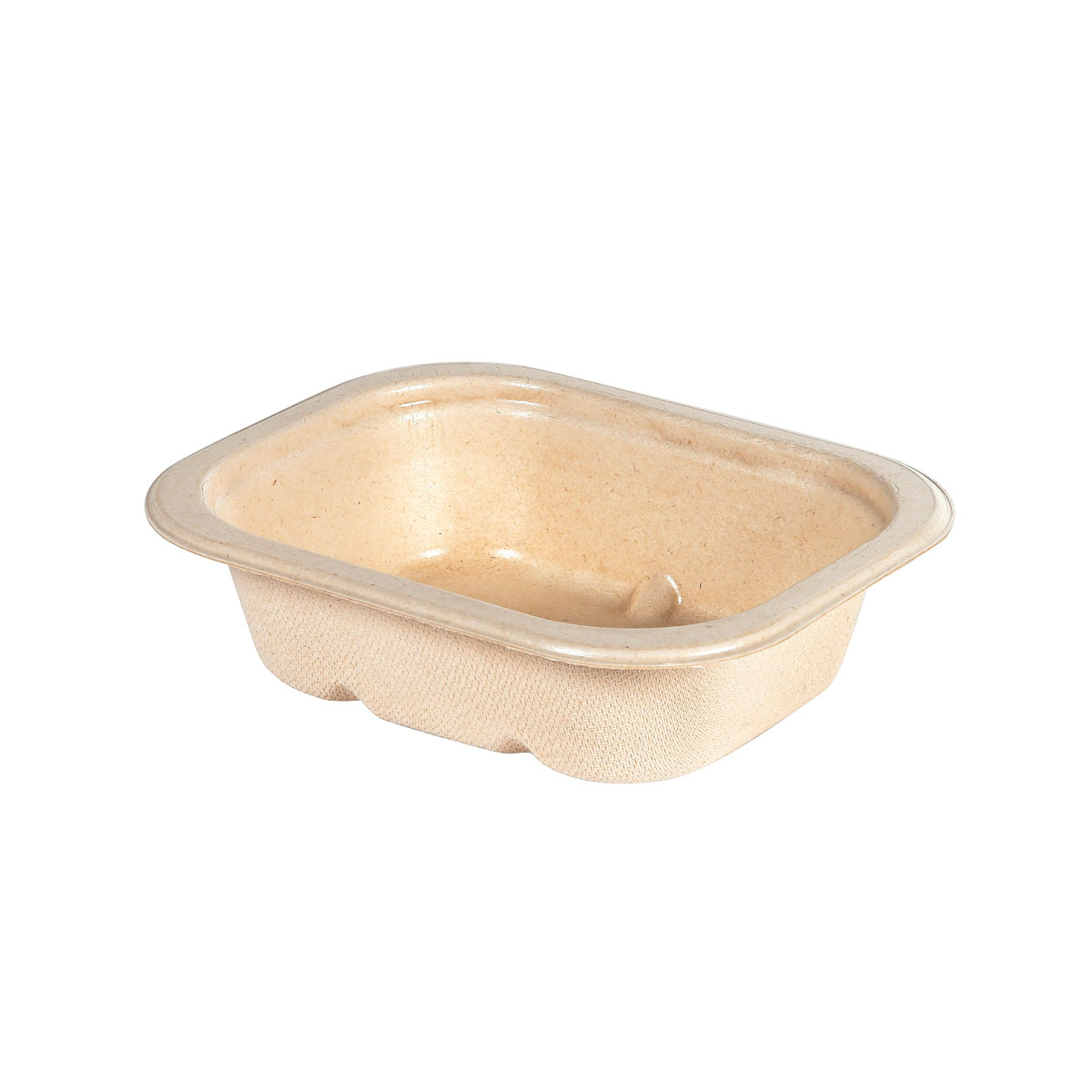 Side Dish Tray 140 x 116 x 37 mm Brown 1-Comp, 340 pcs/box (1 x 340 pcs ...
