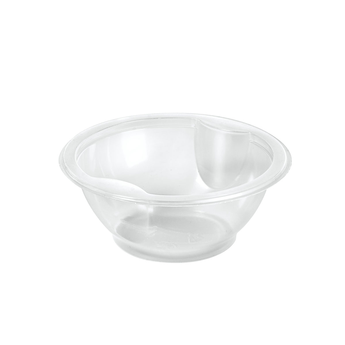 Bowl 153 x 153 x 60 mm Transparent 1-Comp, 480 pcs/box (1 x 480 pcs ...