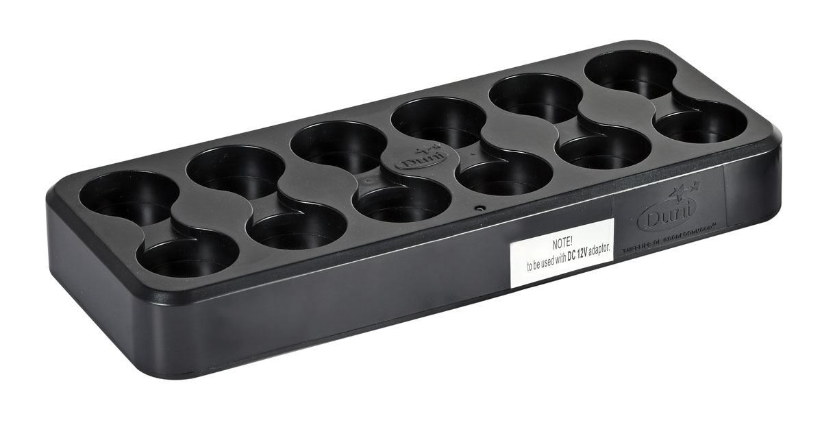 LED Charging Station, 10 pcs 40 x 15,2 cm Black, 1 pcs/box (1 x 1 pcs ...