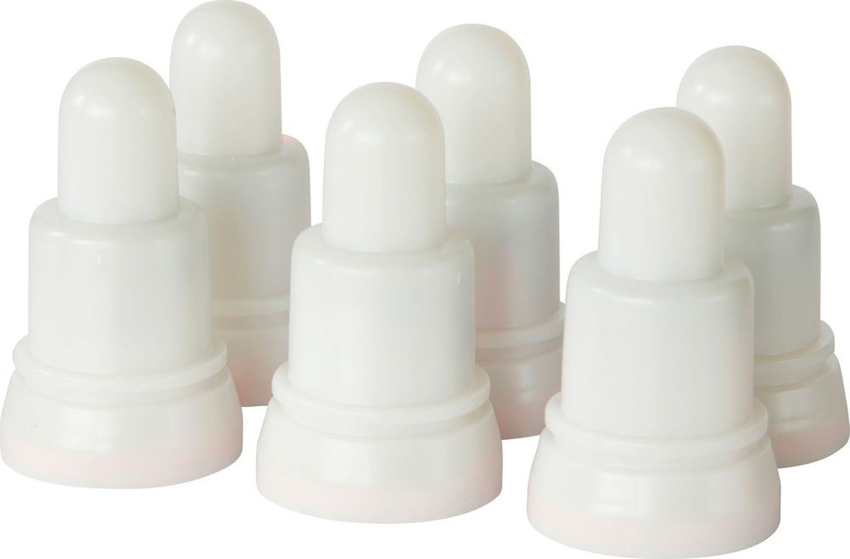 Plug Flex, genopladelige, 6 stk, extra 70 x Ø 40 mm 13 t, 6 Stk/kart (1 ...