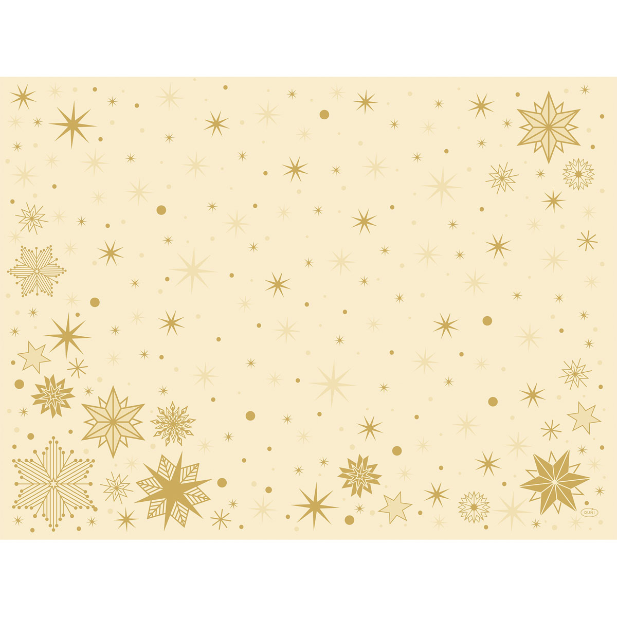 Bio Dunicel® Placemat 30 x 40 cm Stargazing Cream, 500 pcs/box (5 x 100 ...
