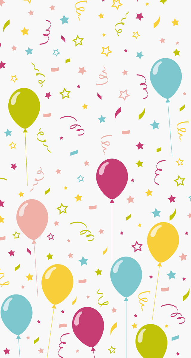 Tafellaken, MG Papier 120 x 180 cm Balloon Fun, 10 St/Doos (10 x 1 St ...