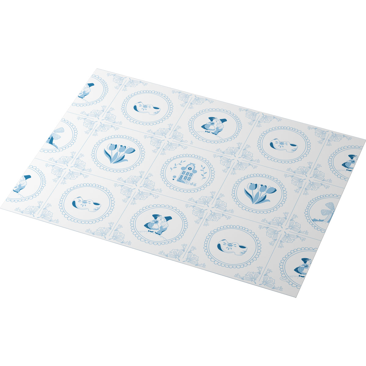 Paper Placemat 30 x 40 cm Dutch Charm, 1000 pcs/box (4 x 250 pcs ...
