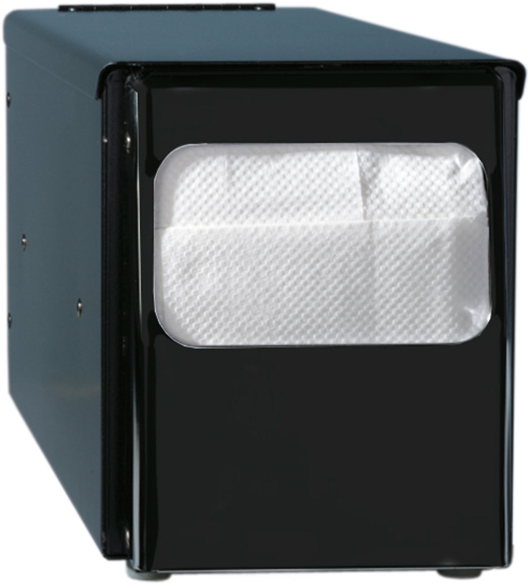 Napkin Dispenser, Metal for 25 x 30 cm Black, 1 pcs/box (1 x 1 pcs ...