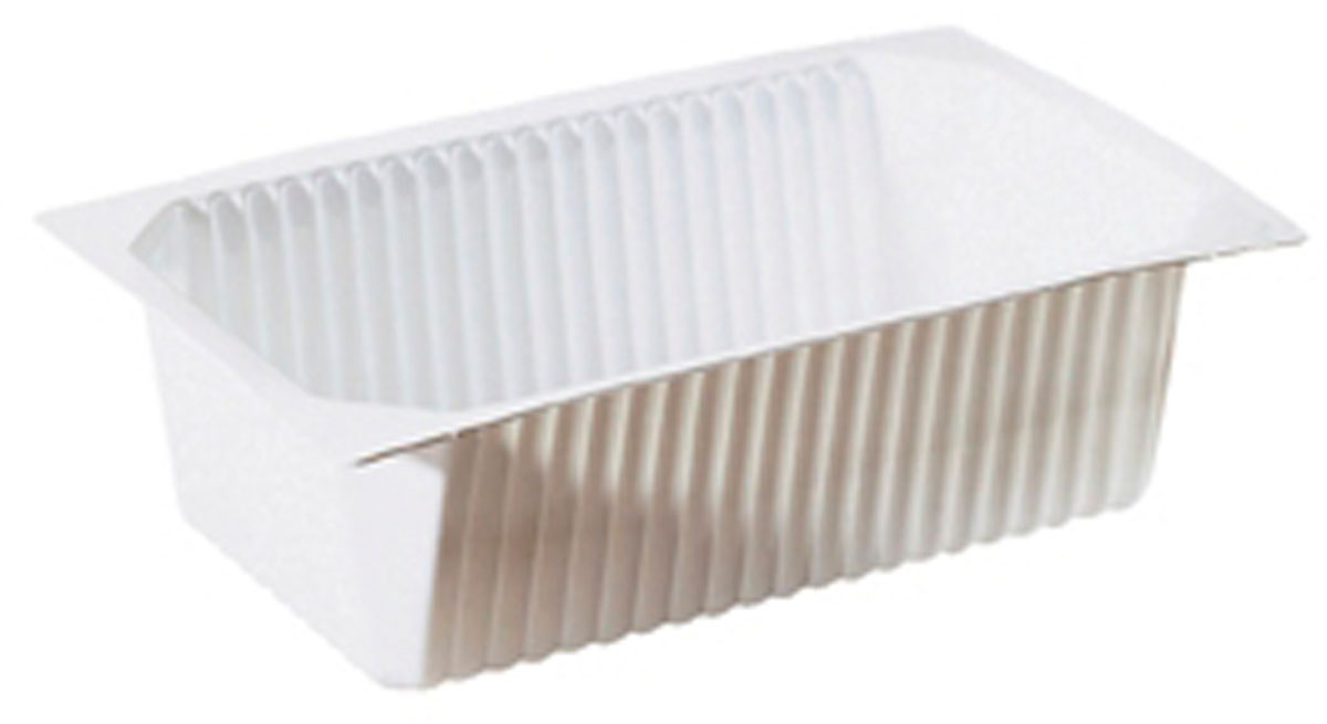 1/4 GN Tray 265 x 162 x 70 mm White 1-Comp, 150 pcs/box (1 x 150 pcs ...