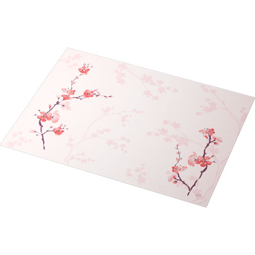 Papirbordbrikke 30 x 40 cm Cherry Breeze Pink, 1000 Stk/krt (4 x 250 ...