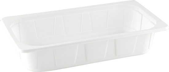 1/3 GN Tray 325 x 176 x 65 mm White 1-Comp, 144 pcs/box (1 x 144 pcs ...