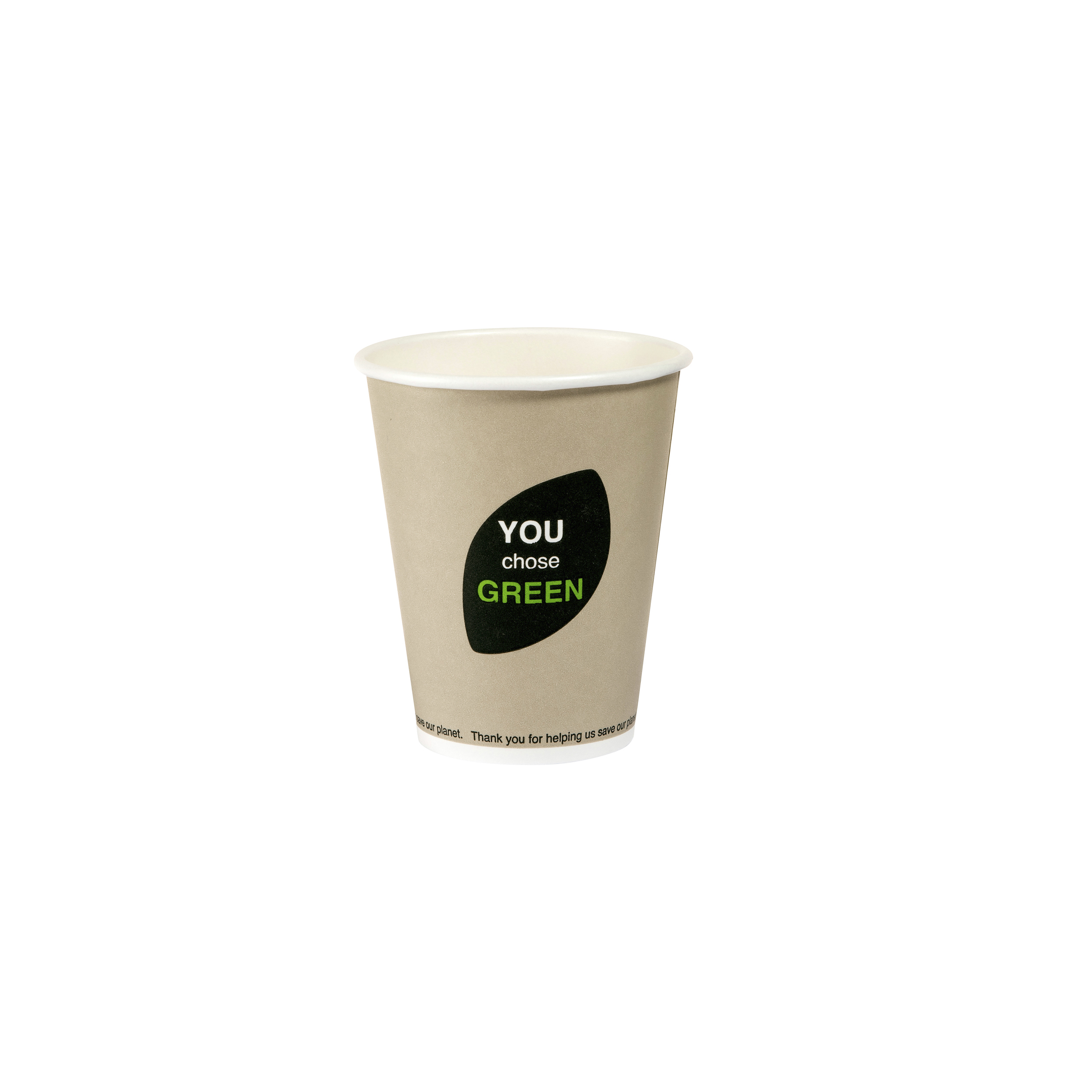 Customisable - Thank You Cup 24 cl White, Min. order 50000 pcs | at ...