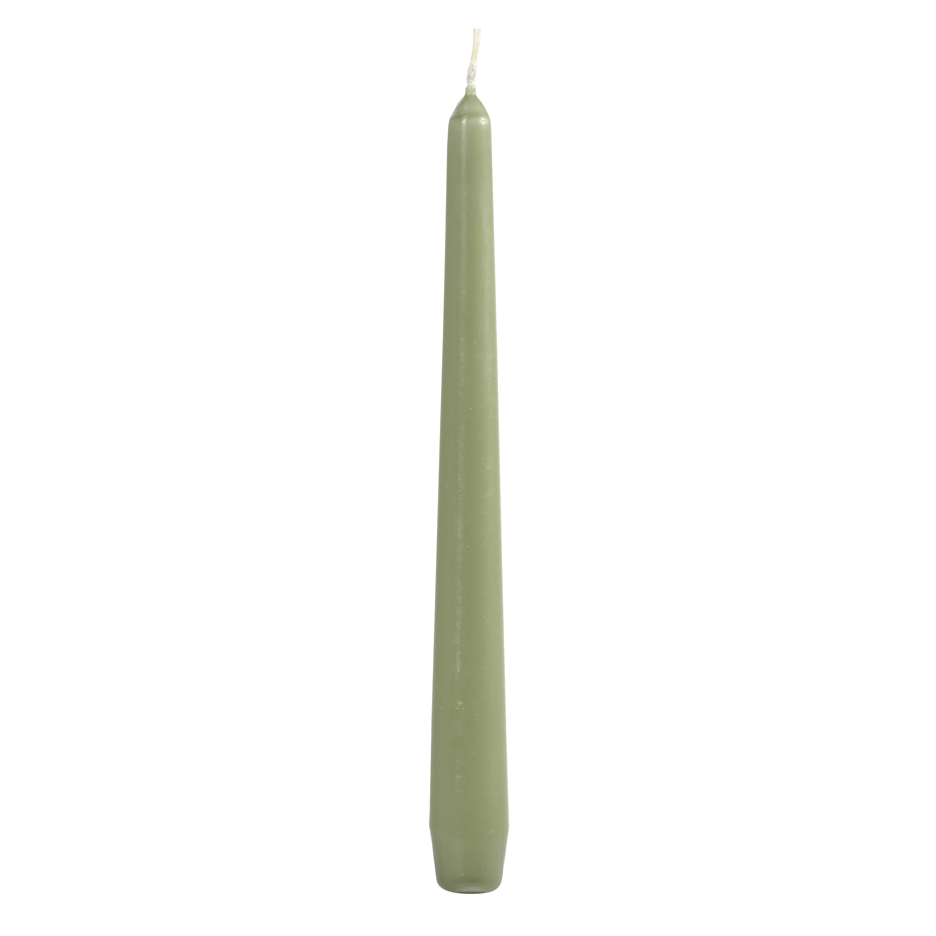 Antique Candle, Dipped 245 x Ø 22 mm Pistachio Green, 100 pcs/box (2 x ...