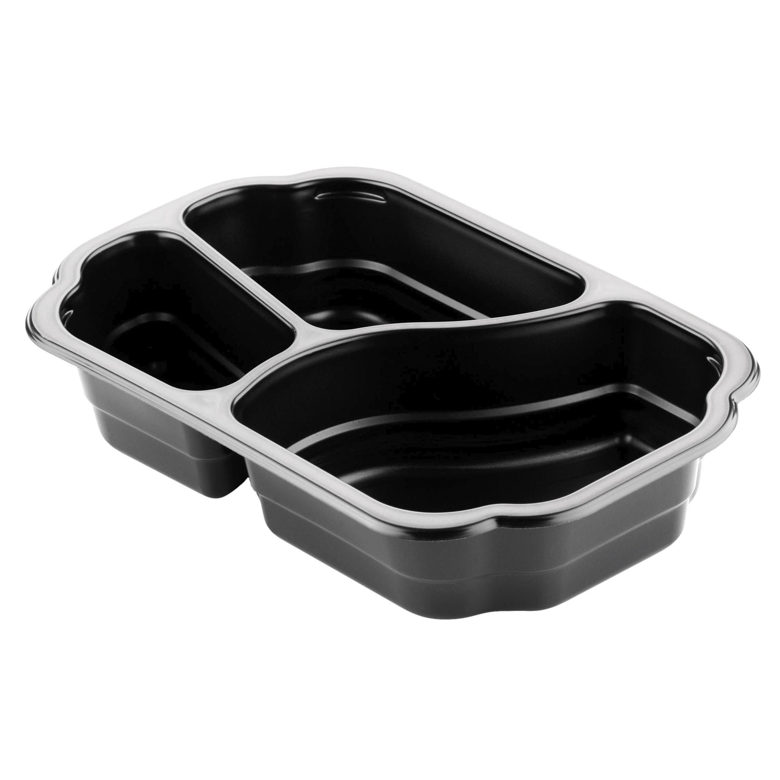 Take-Away Tray 250 x 159 x 48 mm 3-Comp, 246 pcs/box (1 x 246 pcs ...