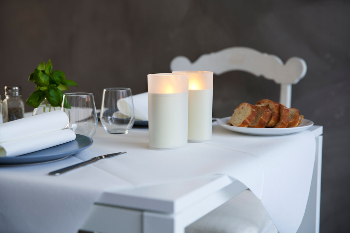 LED Lamp Element 140 x Ø 80 mm White, 1 pcs/box (1 x 1 pcs) | Duni Global