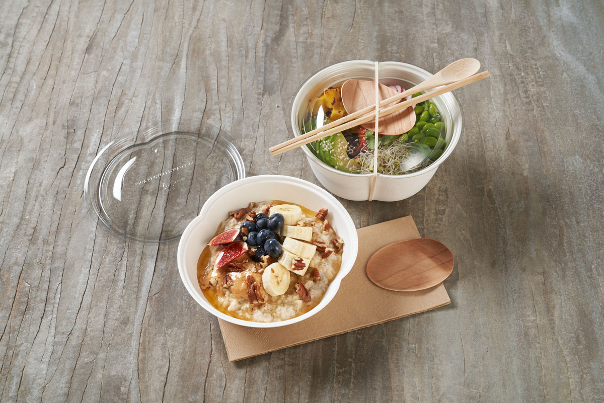 Atlantis Lid 500/900 ml Transparent, 200 pcs/box (4 x 50 pcs) | Duni Global