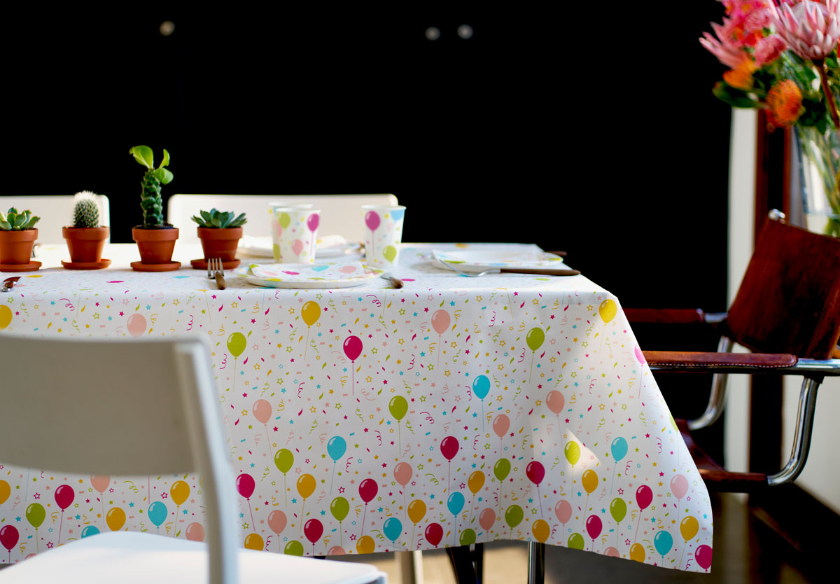 Dunicel® laken 138 x 220 cm Balloon Fun, 5 St/Doos (5 x 1 St) | Duni ...