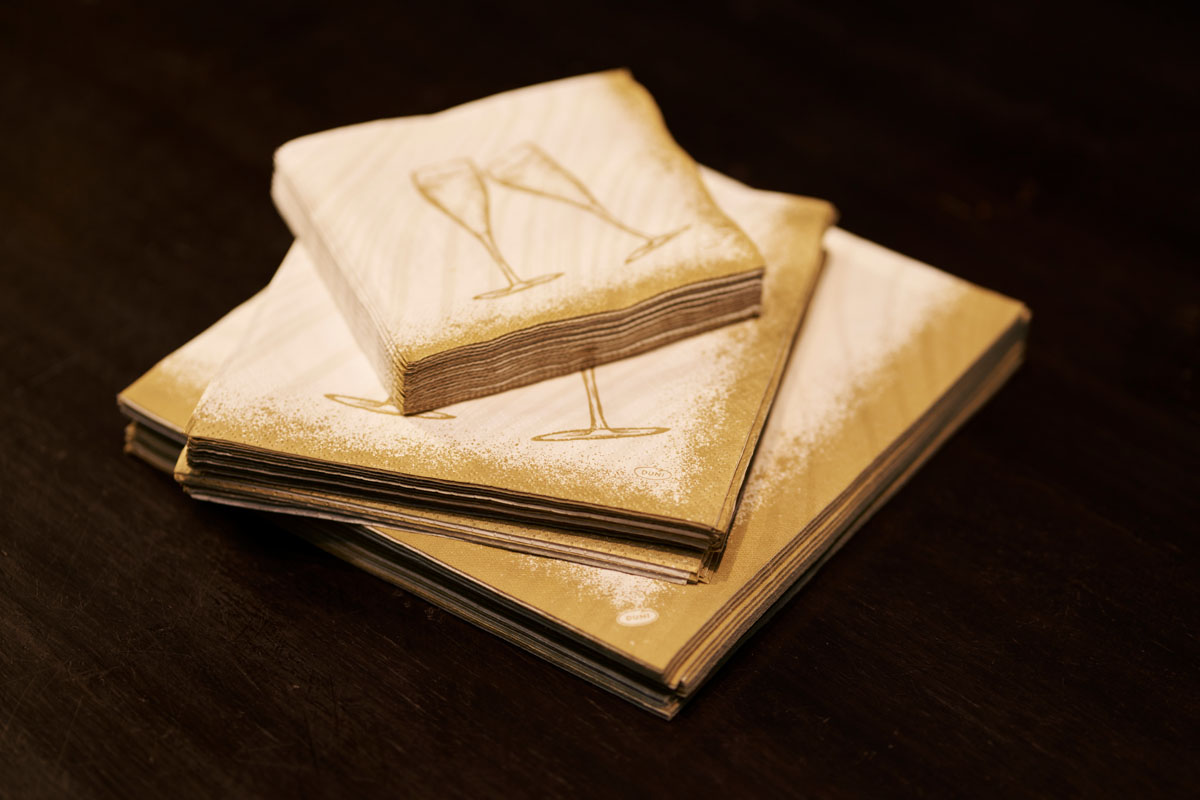 Tissue Napkin 33 x 33 cm Sparkly White 3-ply, 500 pcs/box (10 x 50 pcs ...