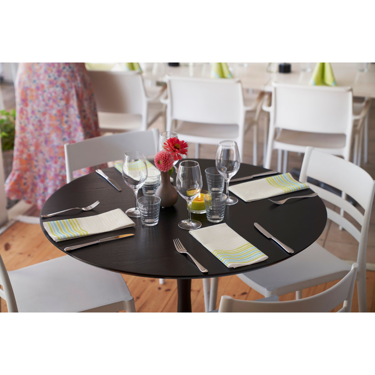 Towel Napkin 38 x 54 cm Elise Stripes, 200 Stk/Krt (4 x 50 Stk) | Duni ...