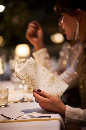Bio Dunisoft® Napkin 40 x 40 cm Sparkly White, 360 pcs/box (6 x 60 pcs ...